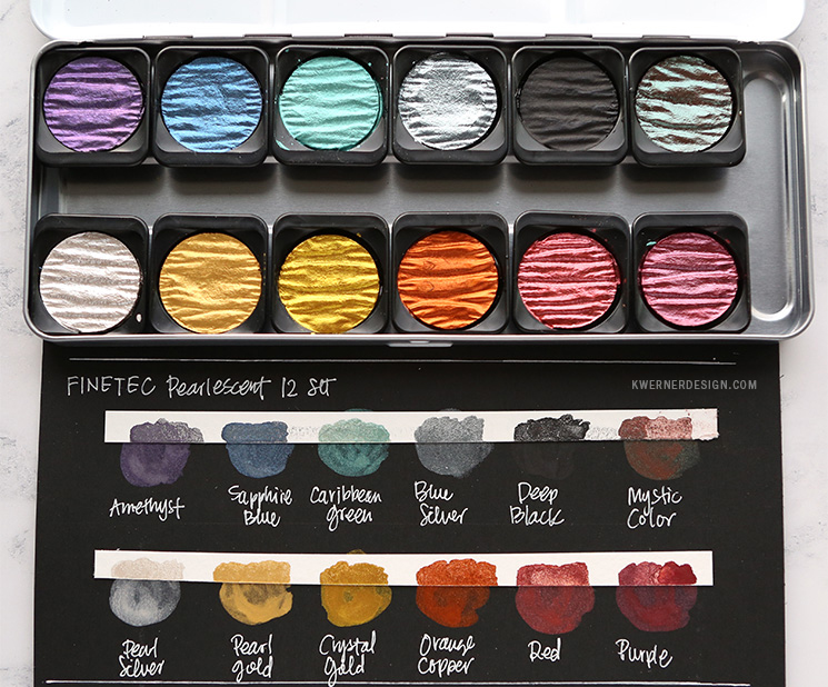 What’s Up with All the Different Finetec Palettes? + Swatches – K ...